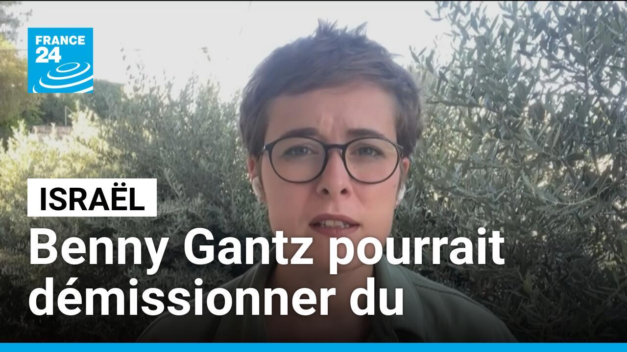 Israël : Benny Gantz pourrait démissionner du gouvernement de Benjamin Netanyahu - France 24